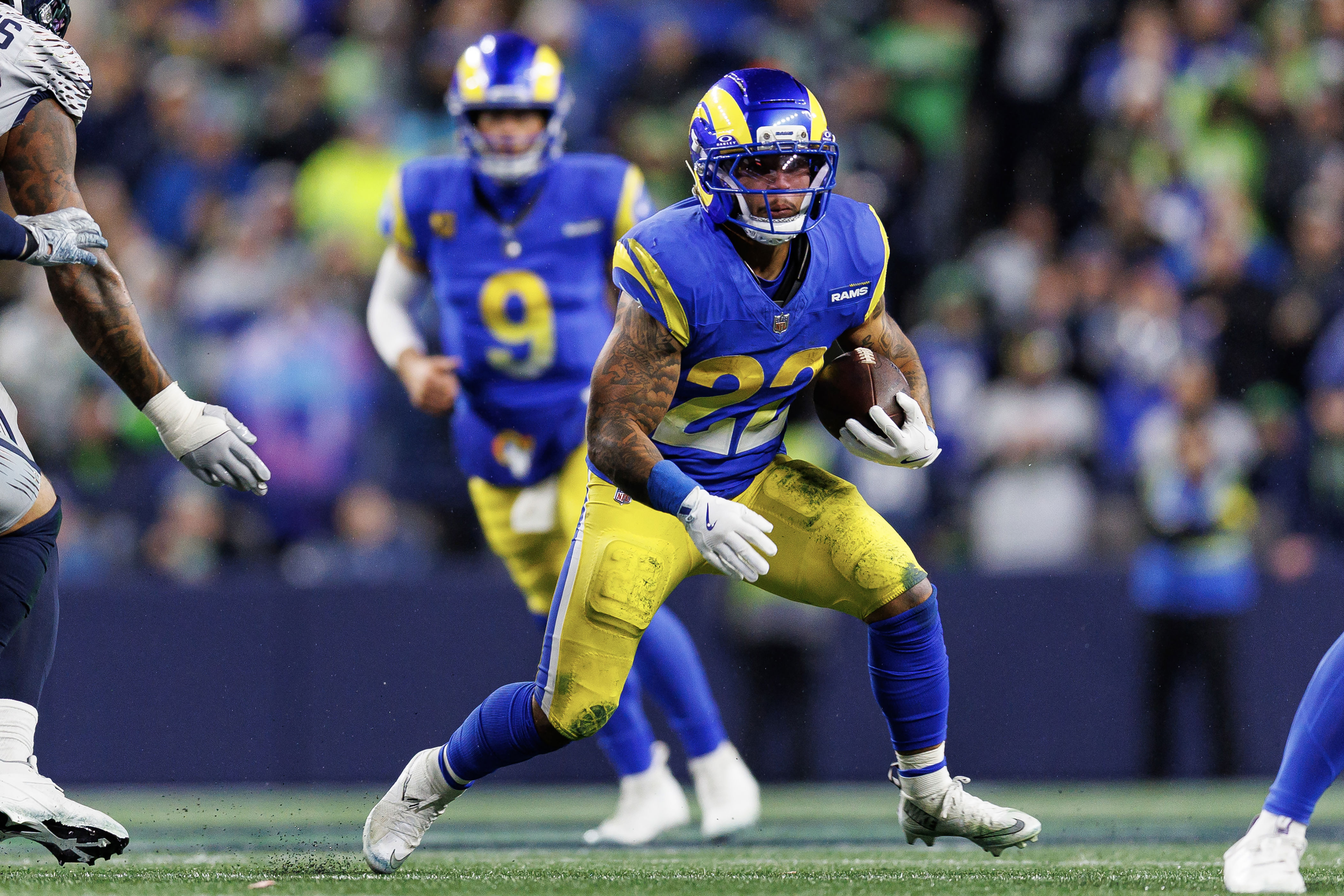 Best Rams vs. Falcons player prop bets: RB Blake Corum among top options