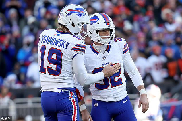 Bills ruthlessly release their kicker Michael Badgley after his mistake ...