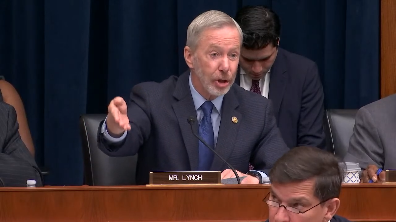 'You could've intervened': Rep. Stephen Lynch scolds Scott Bessent for ...