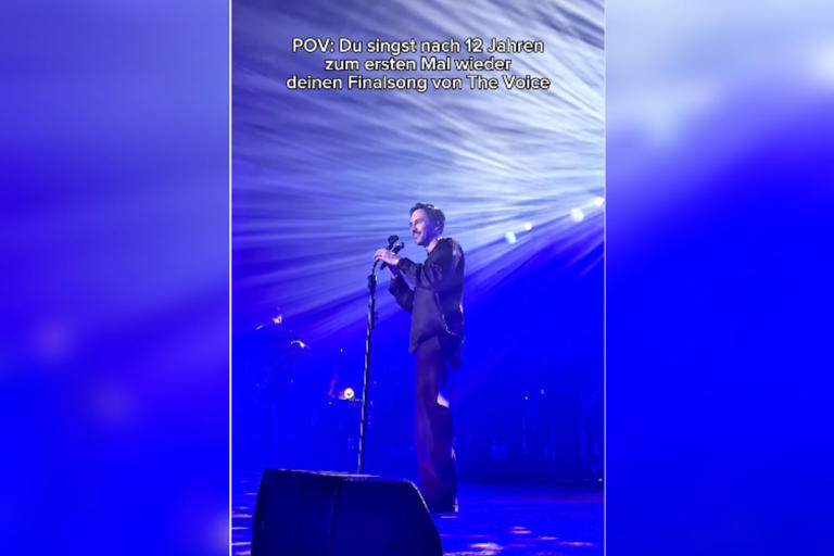 Das erste Mal nach zwölf Jahren: Max Giesinger überrascht mit ...