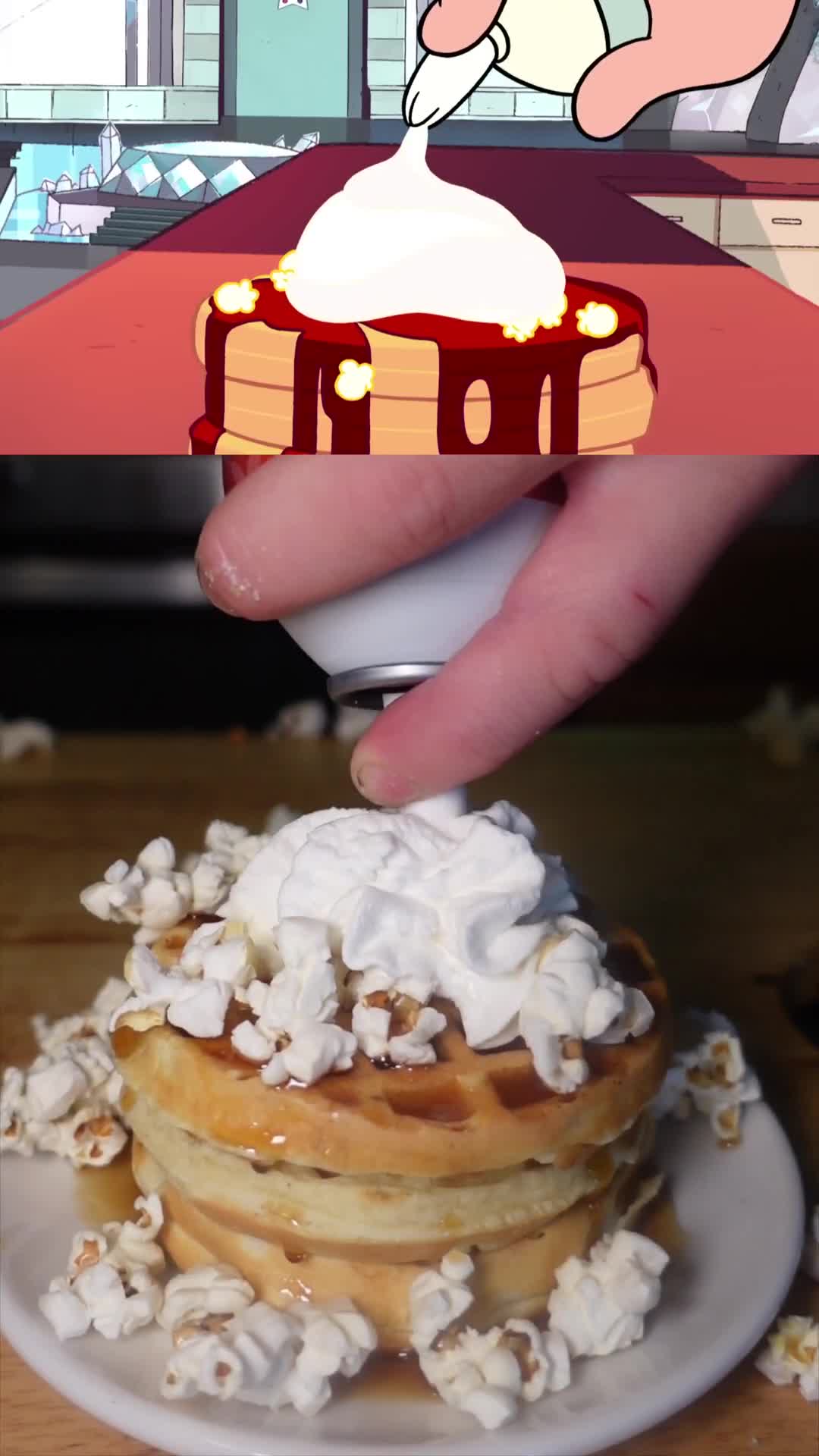 Steven Universe together breakfast: Iconic recipe! 🥞 #shorts # ...