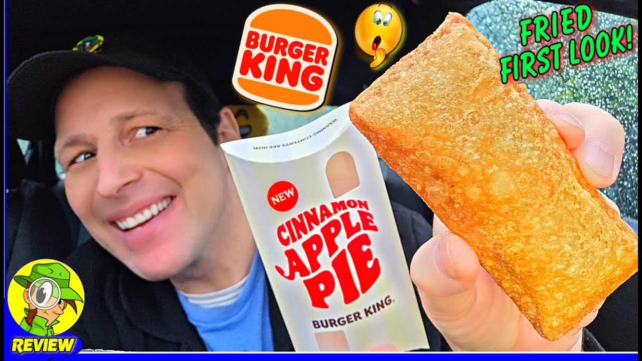 Fried first look: Burger King cinnamon apple pie review