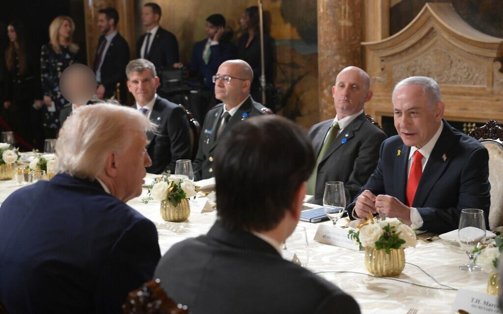 Netanyahu aide Michael Eisenberg joins PM’s meeting with Trump ...