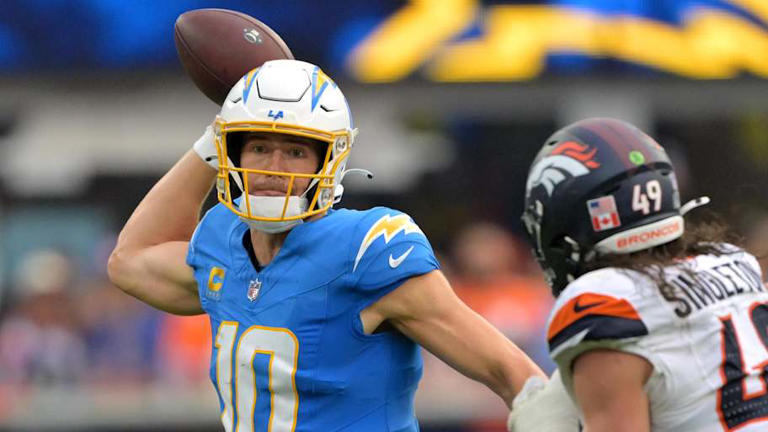 Chargers make decision on playing Justin Herbert vs. Broncos