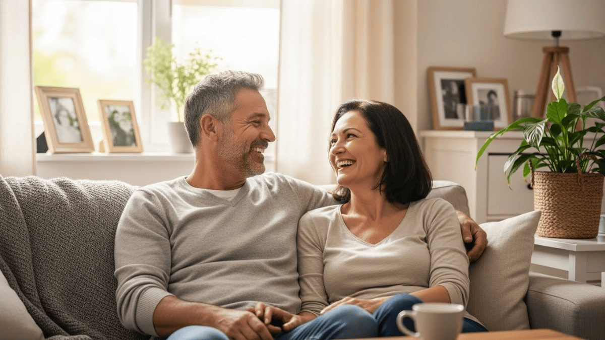 Behaviors of a married man who is secretly unhappy in his marriage