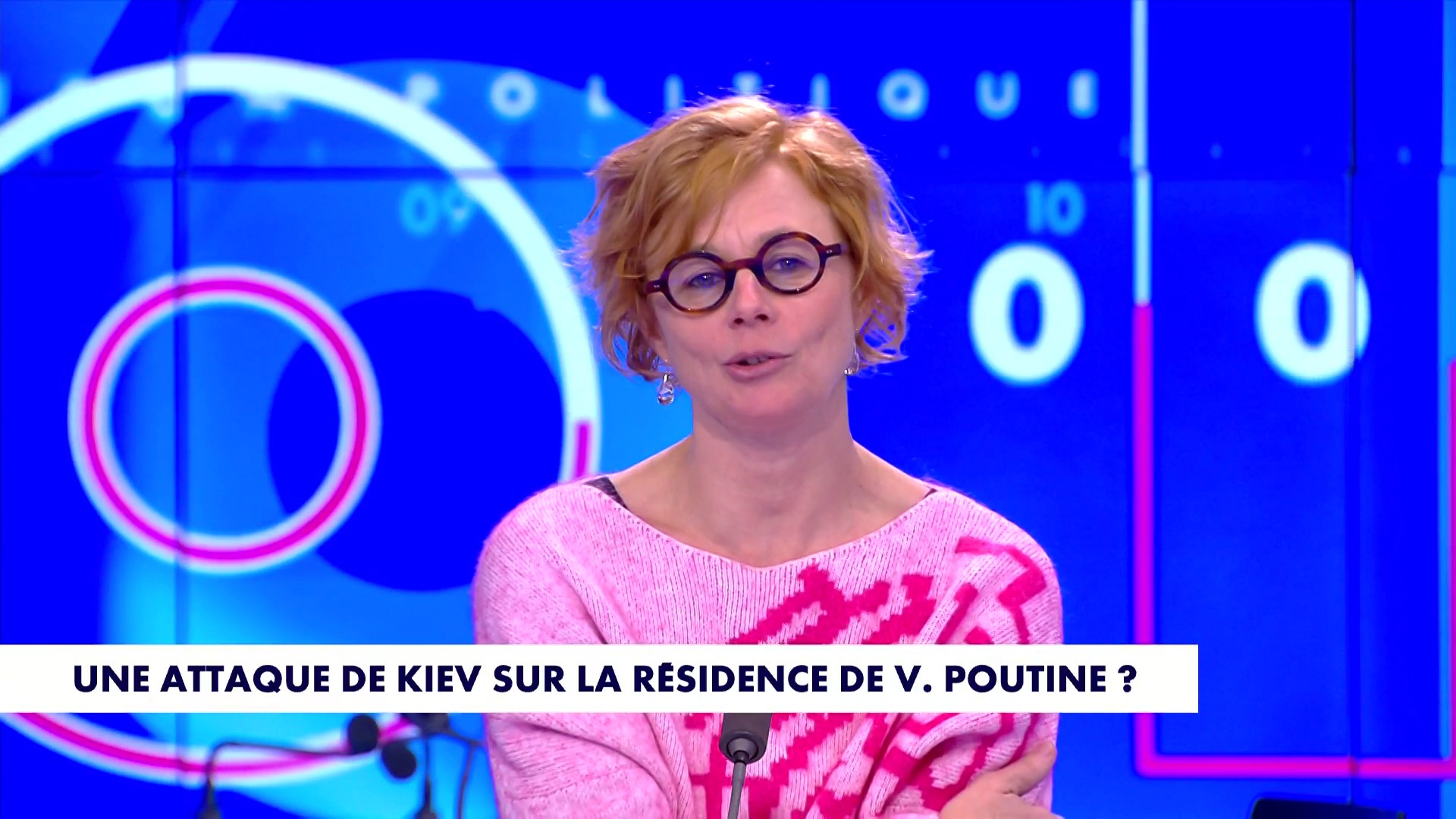 Magali Vicente revient sur la possible attaque de Kiev sur la résidence ...