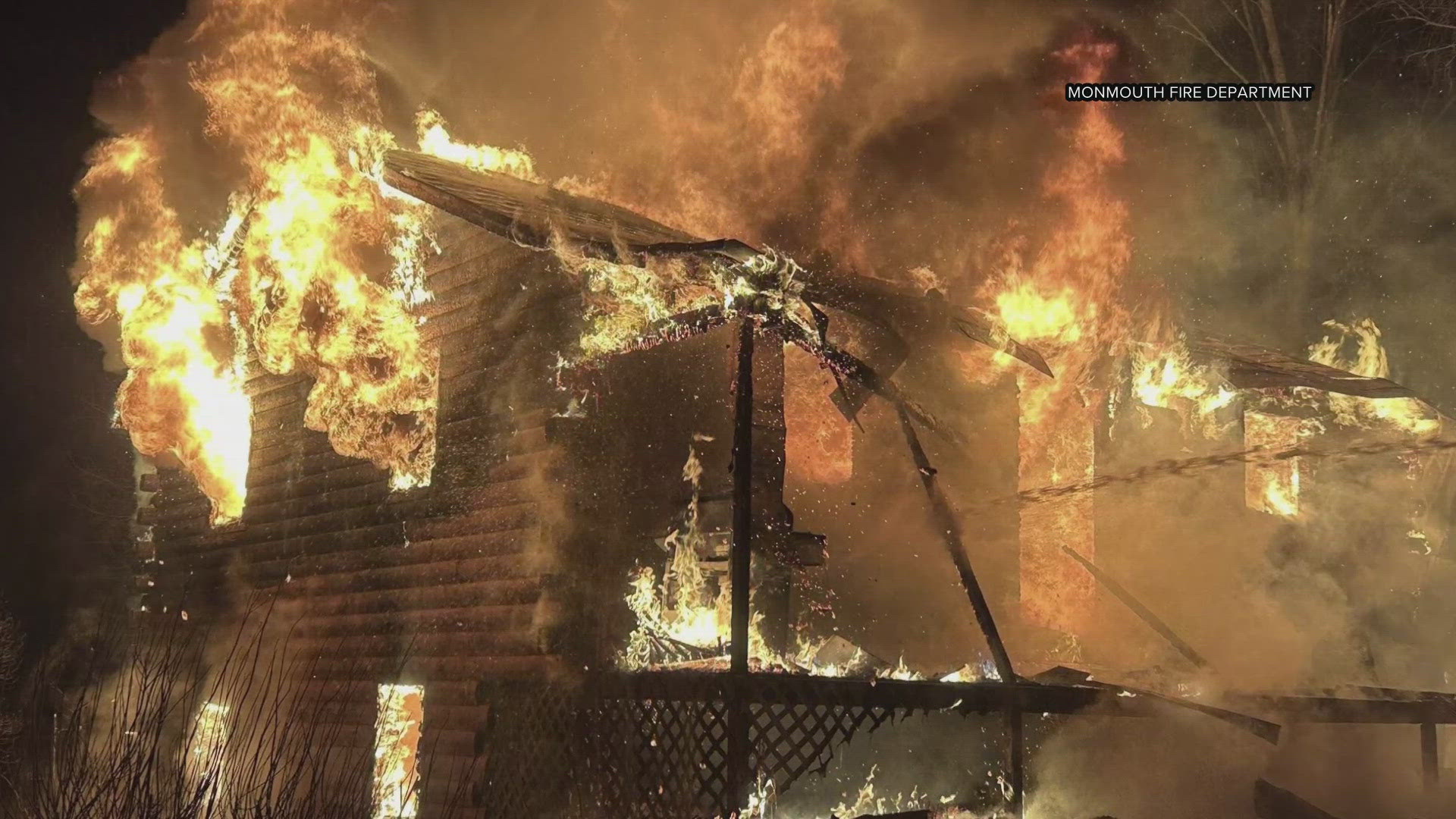 Early morning fire in Litchfield