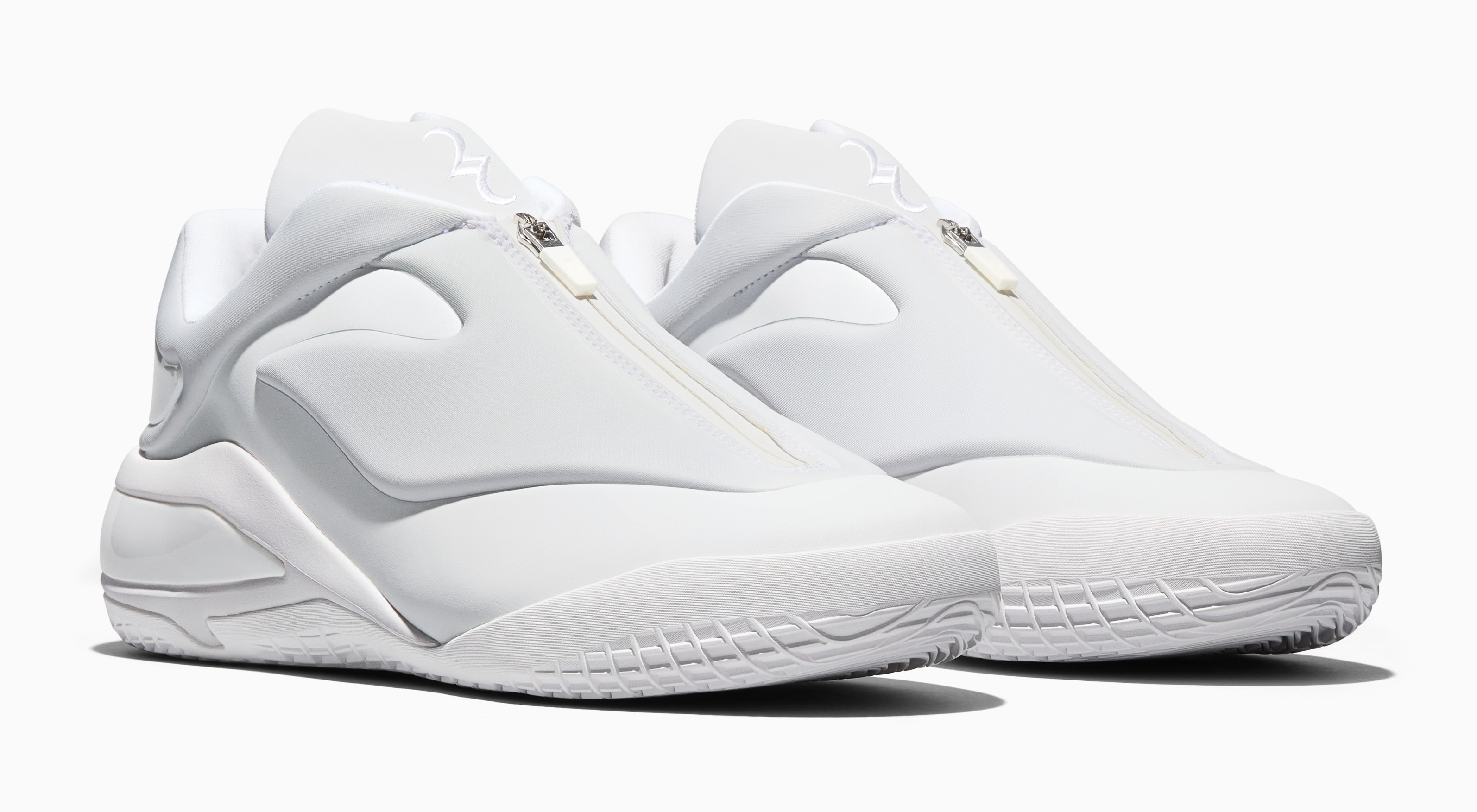 The Converse Shai 001 gets an all white colorway for the new year