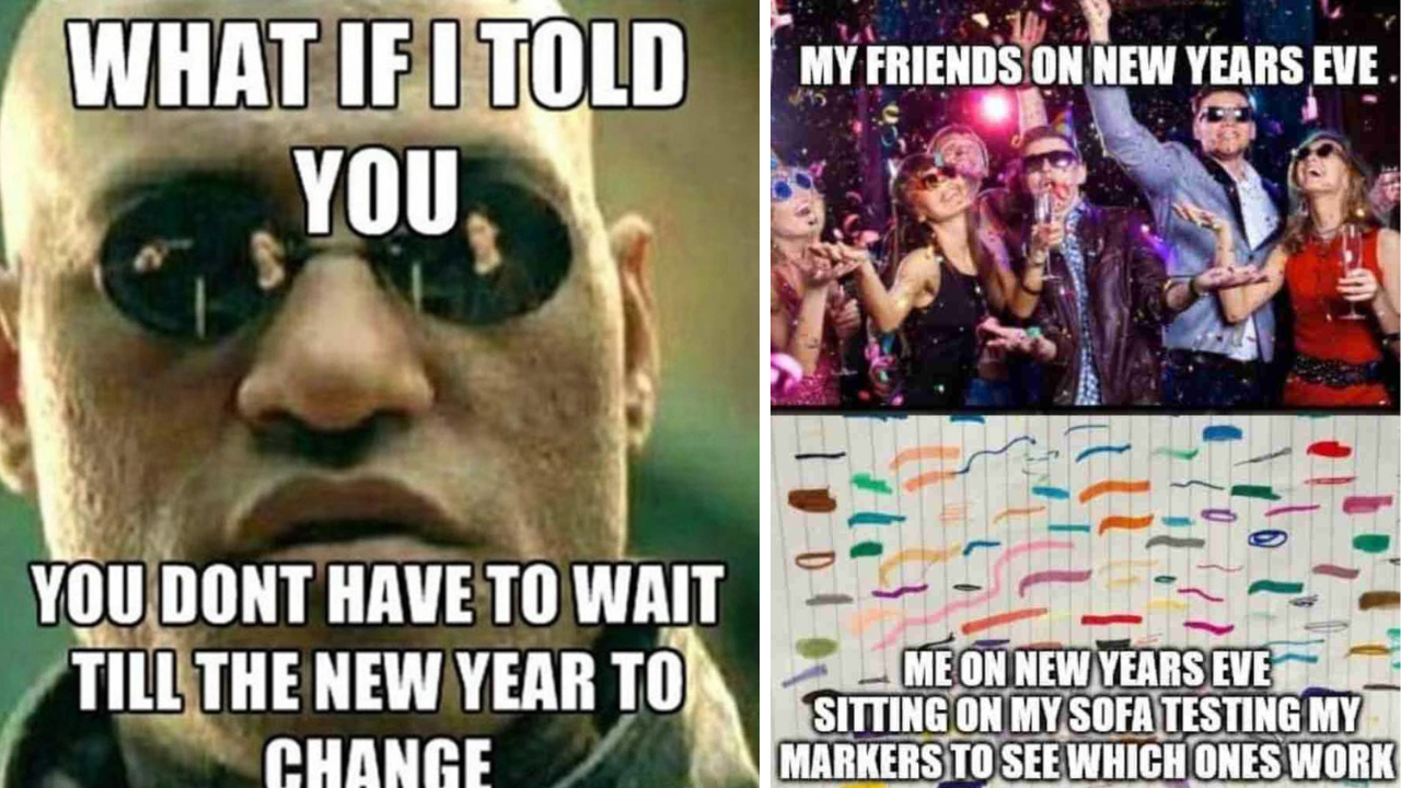 30 New Year’s memes for people whose resolutions don’t make it past ...