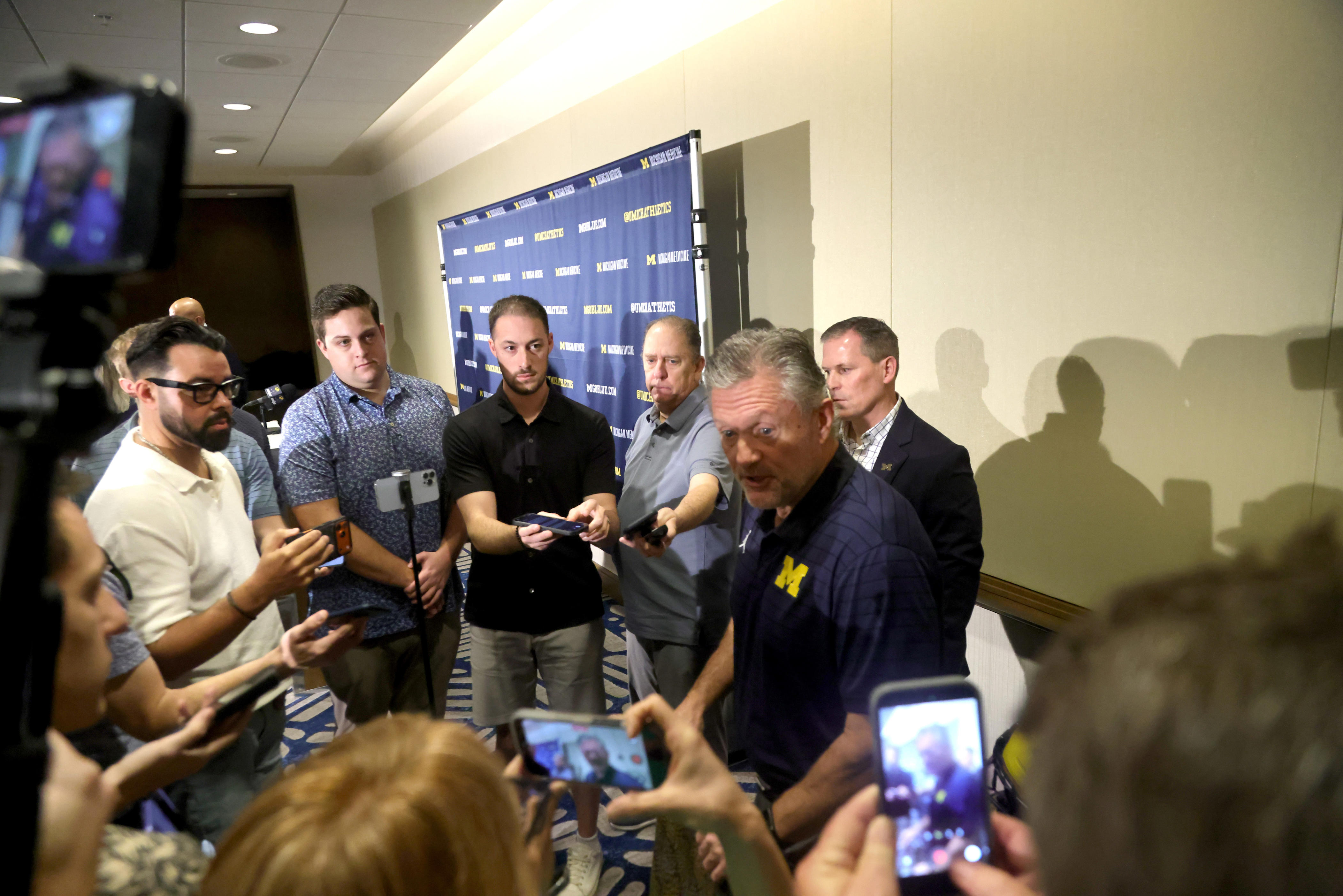 Whittingham’s culture pitch resonates with Michigan football leaders