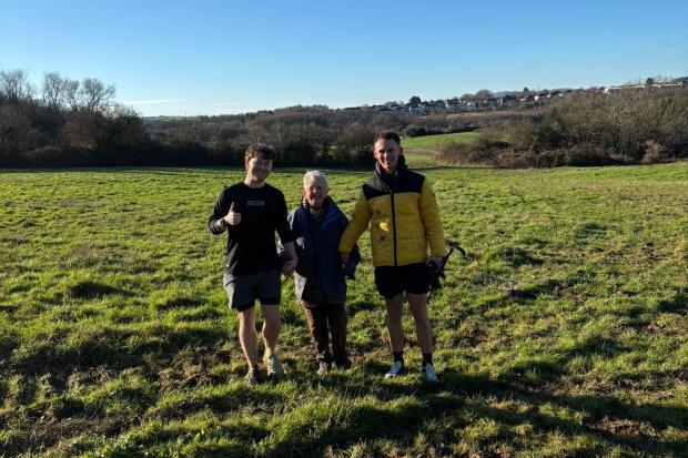 Woman rescued from waist-deep mud by runners in terrifying ordeal