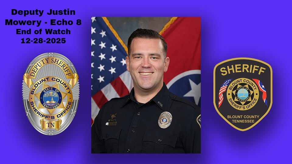 Blount County Sheriff's Office deputy dies in a crash on the job