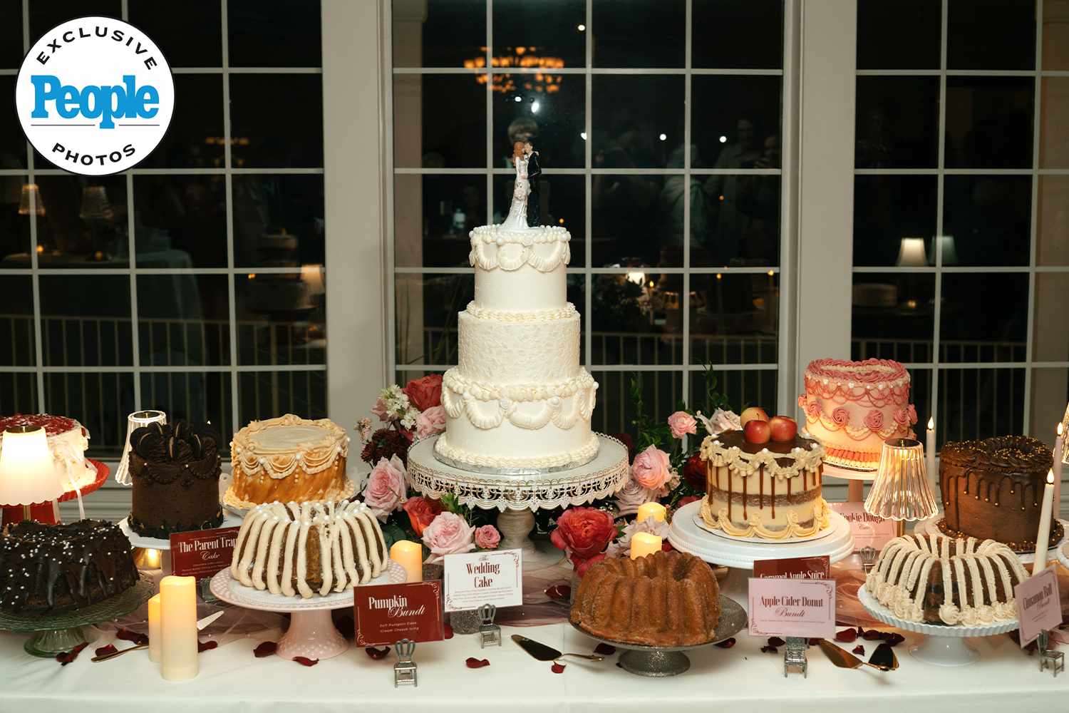 From Funfetti to Oreo and apple cider doughnut, bride bakes 13 unique ...