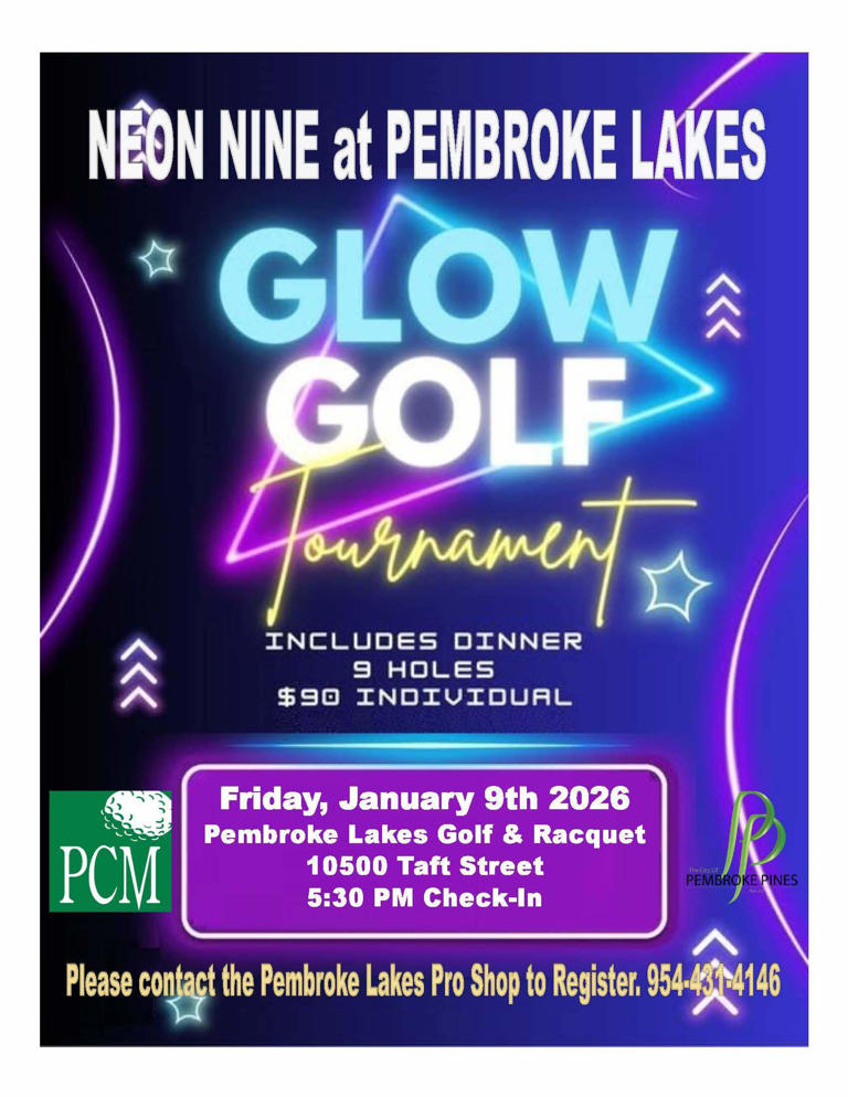 ‘Fun under the lights.’ Kick off 2026 with Pembroke Pines’ neon mini ...