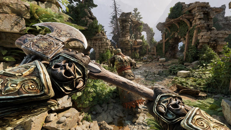 New first-person RPG on Steam combines the best of Skyrim and Dark Souls