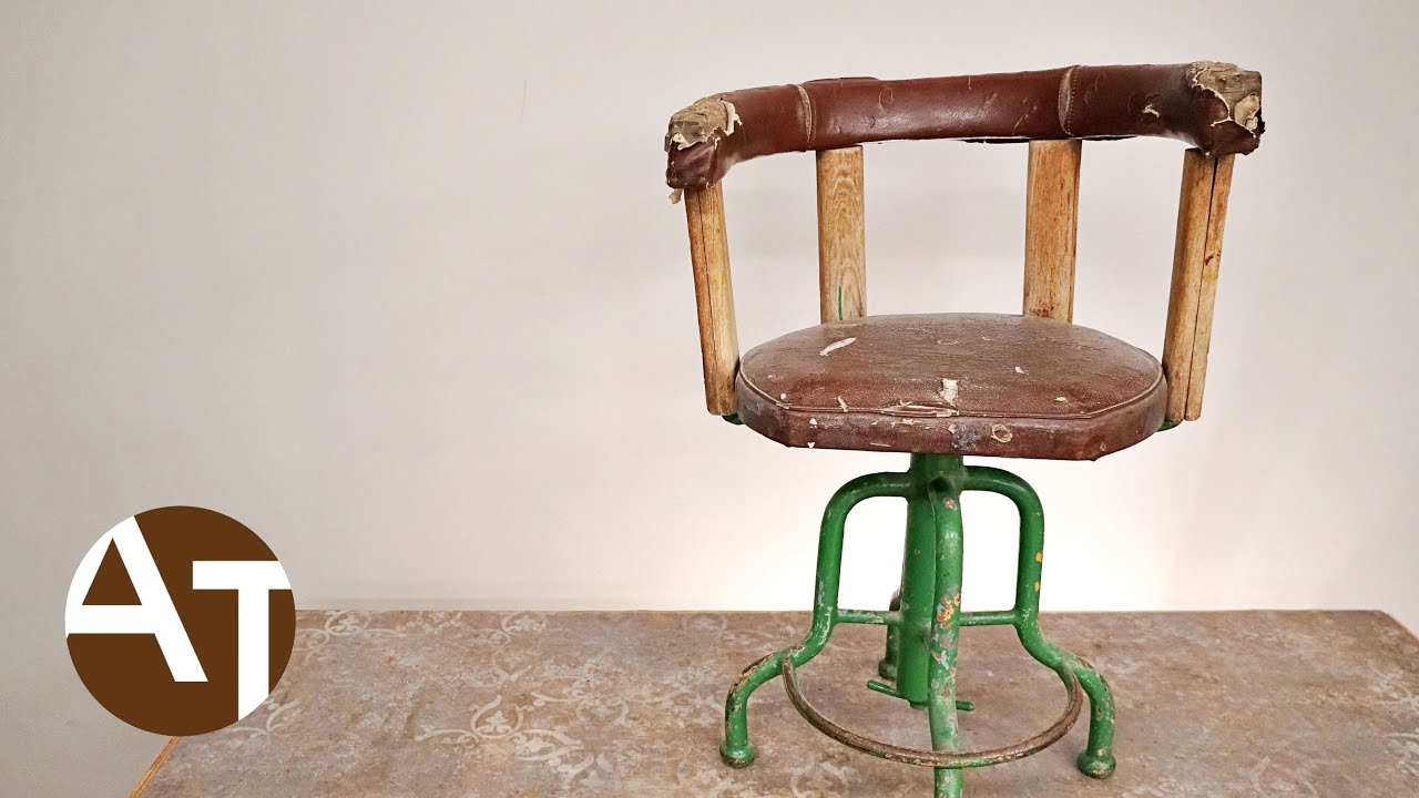 How a strange chair from a Russian warship was restored