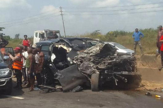 Anthony Joshua issues first public update after Nigeria car crash