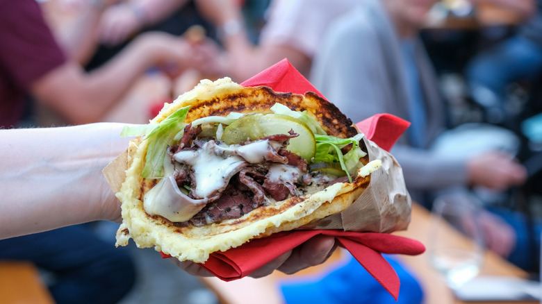 Ditch tortillas and use frozen waffles on taco night instead