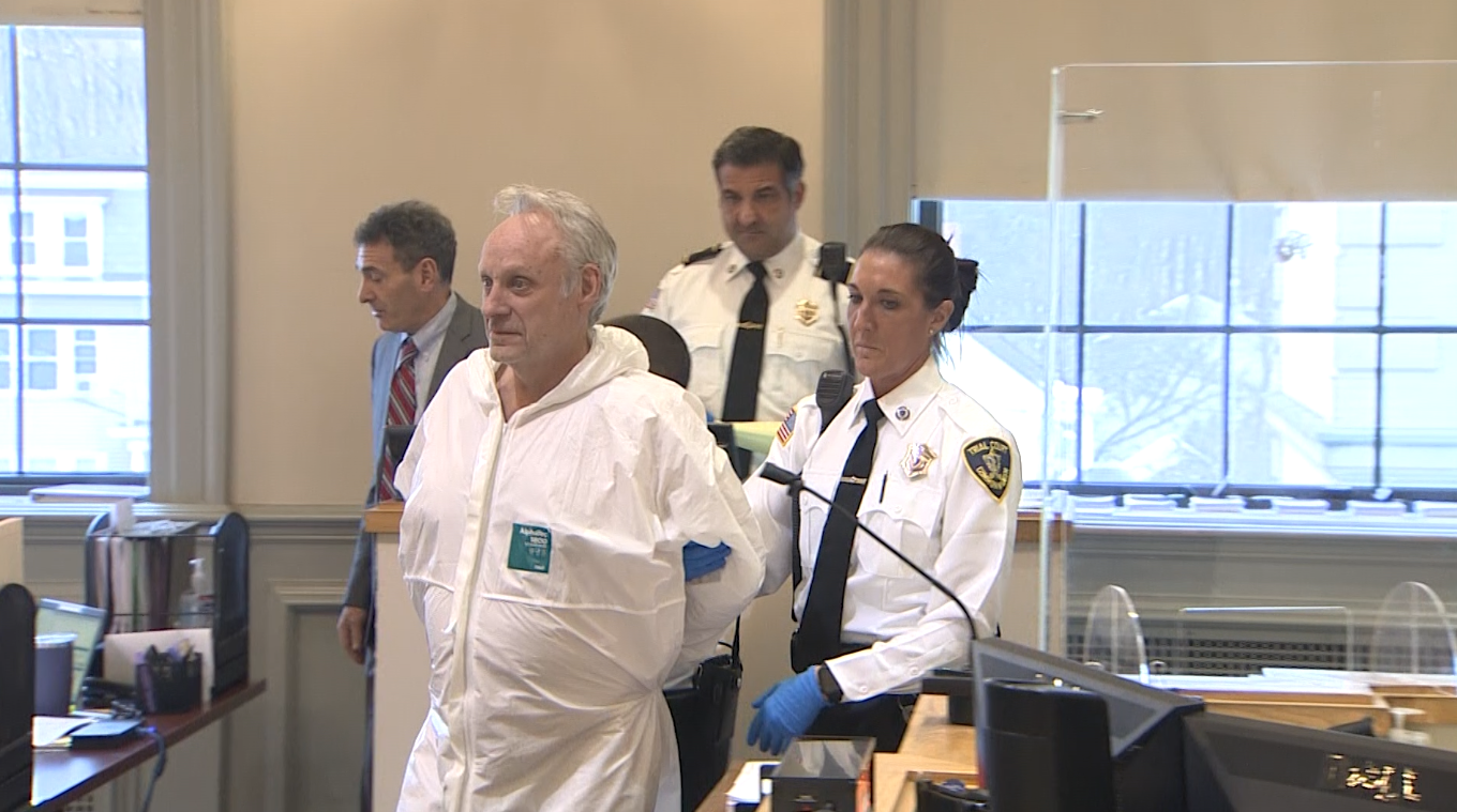 Mass. man arraigned in connection with wife's death