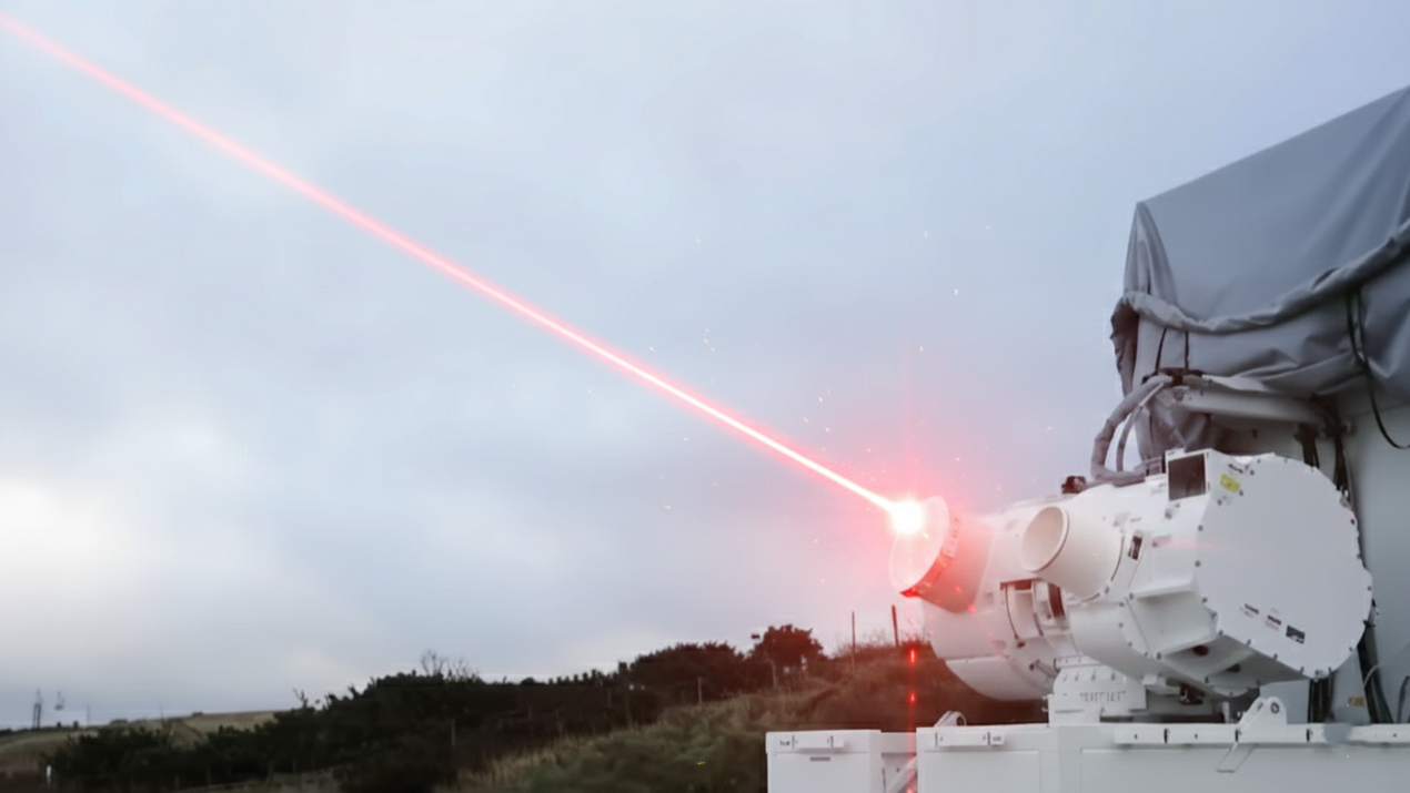 This new laser energy weapon costs $1 per shot