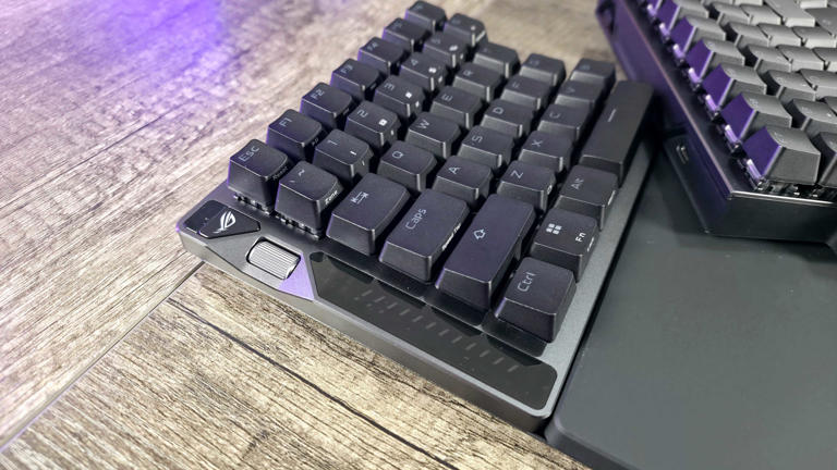 ASUS ROG Falcata is the rare split-design ergo gaming keyboard