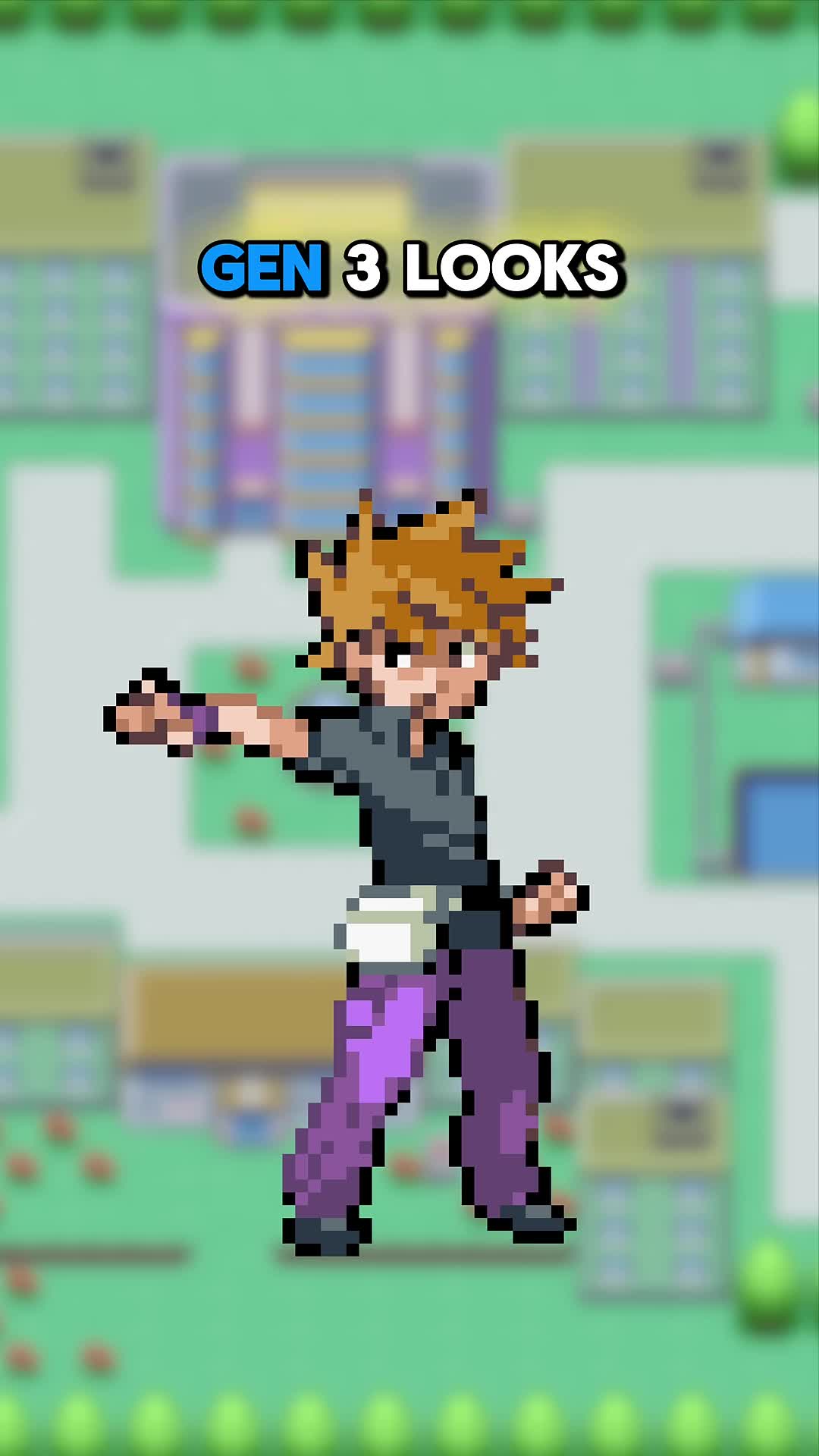 Pokémon trainer Blue through the ages! | Iconic evolution of a rival # ...