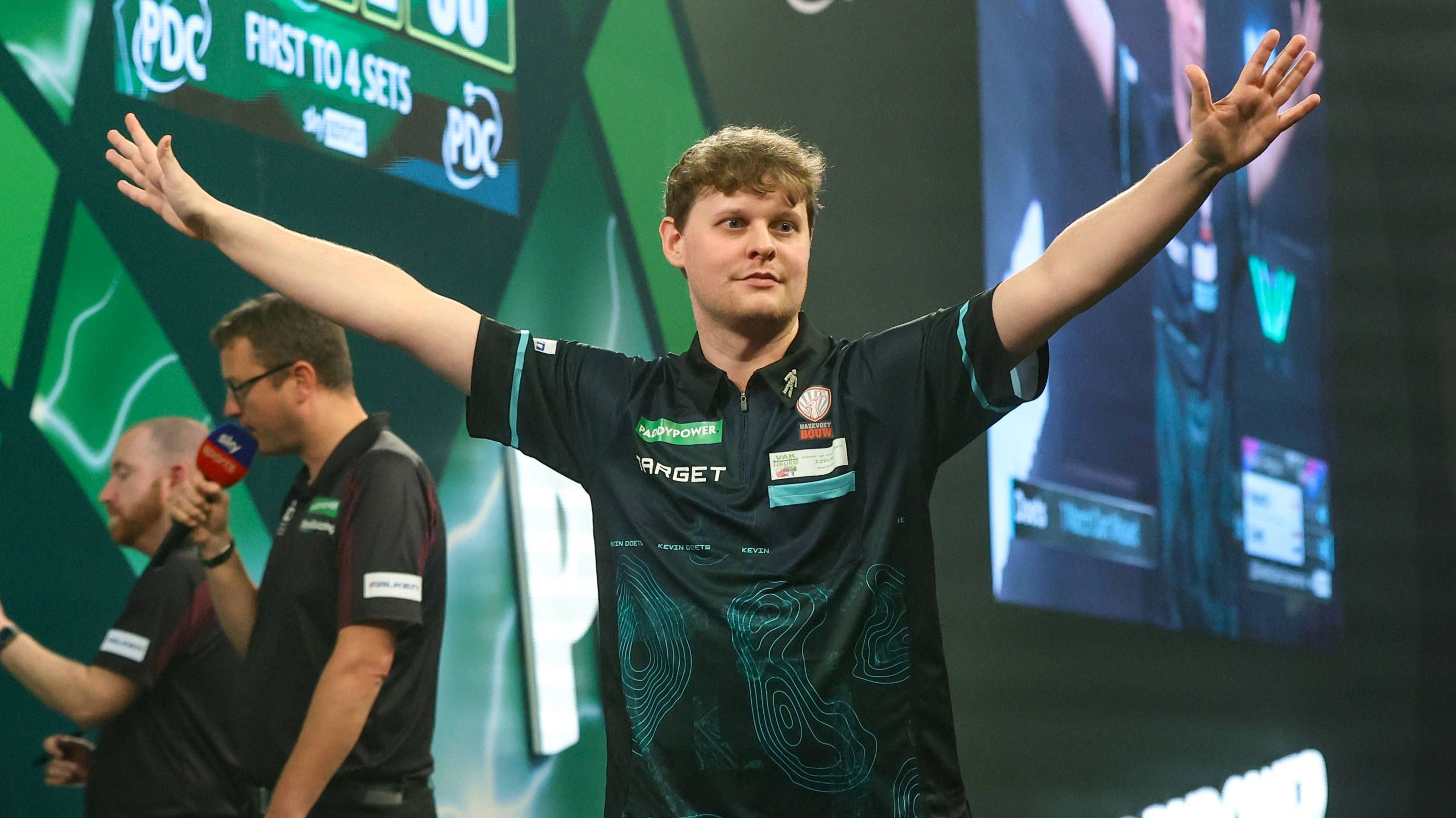 Nächste Überraschung: Aspinall scheitert an Doets