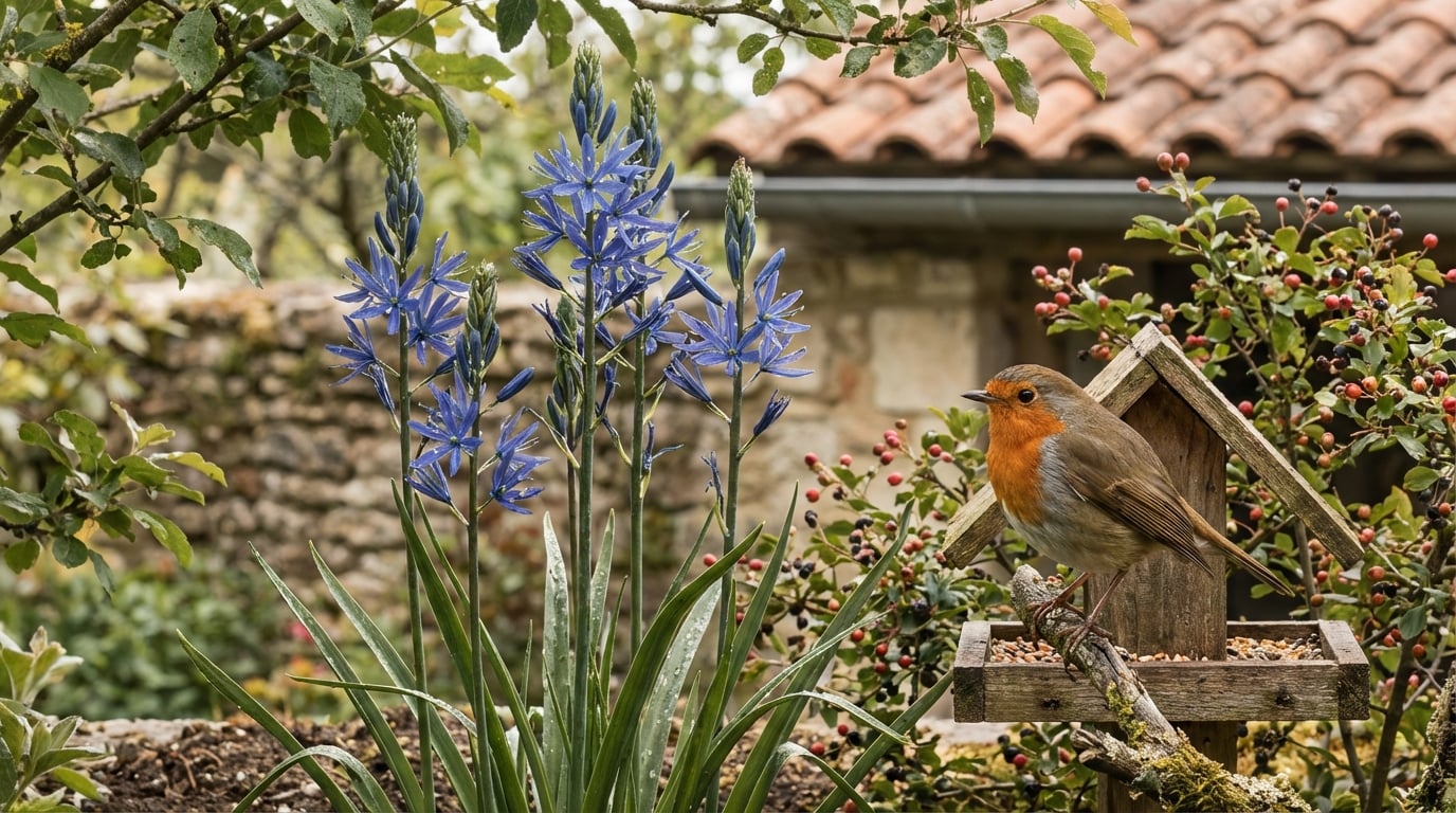 Rouges-gorges : ces bulbes de printemps à l’ombre légère que les ...