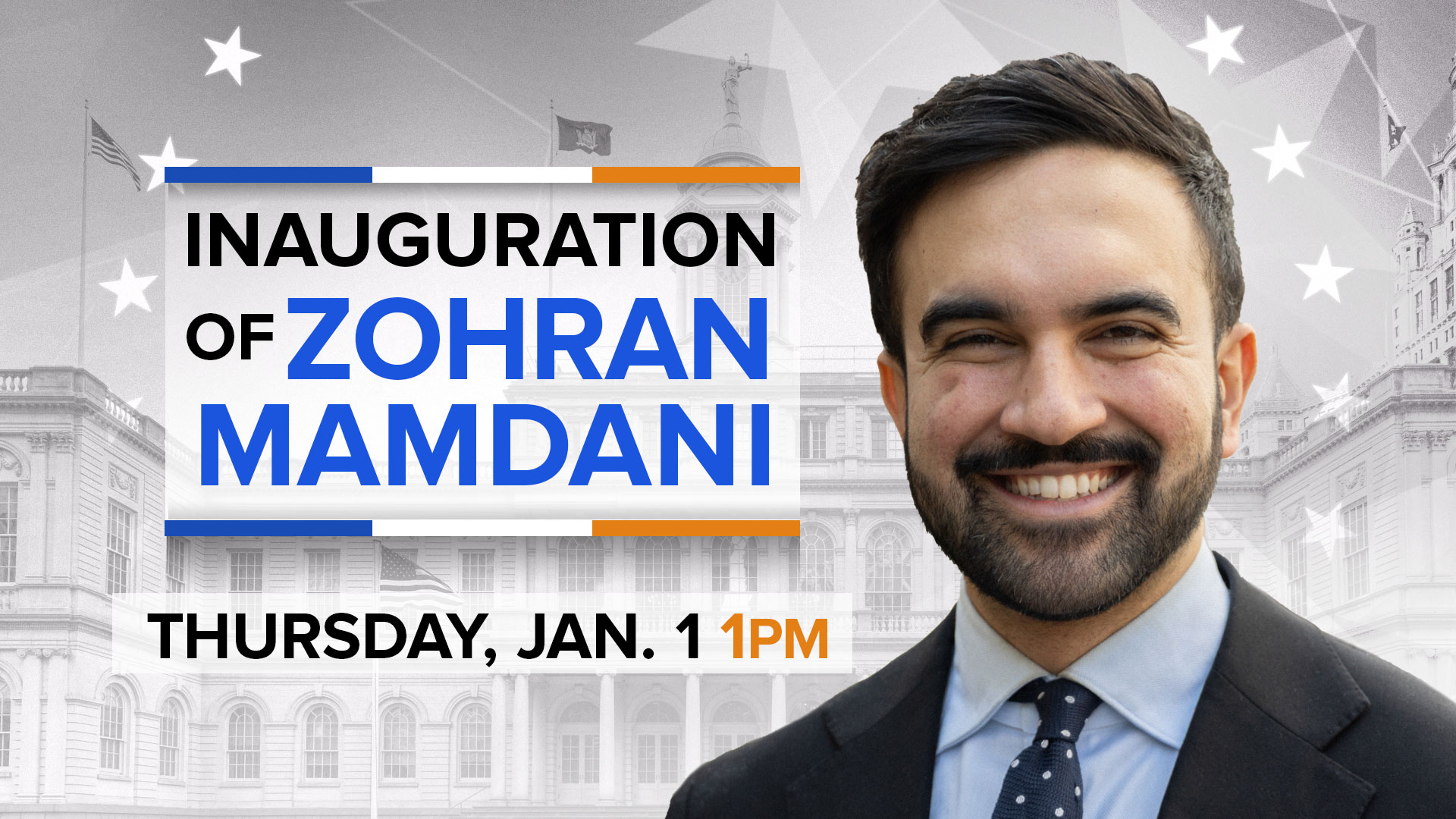 Zohran Mamdani's inauguration: Street closures, ceremony timing ...