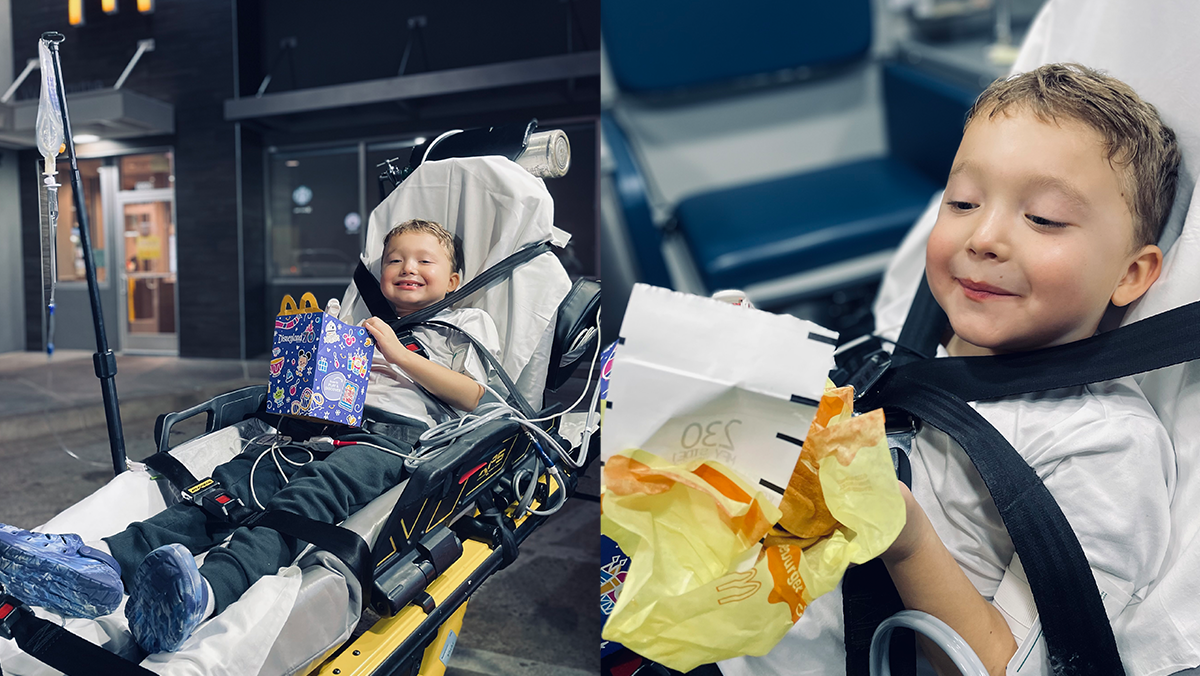 'Moment of pure magic': Mom praises paramedics for granting son's ...