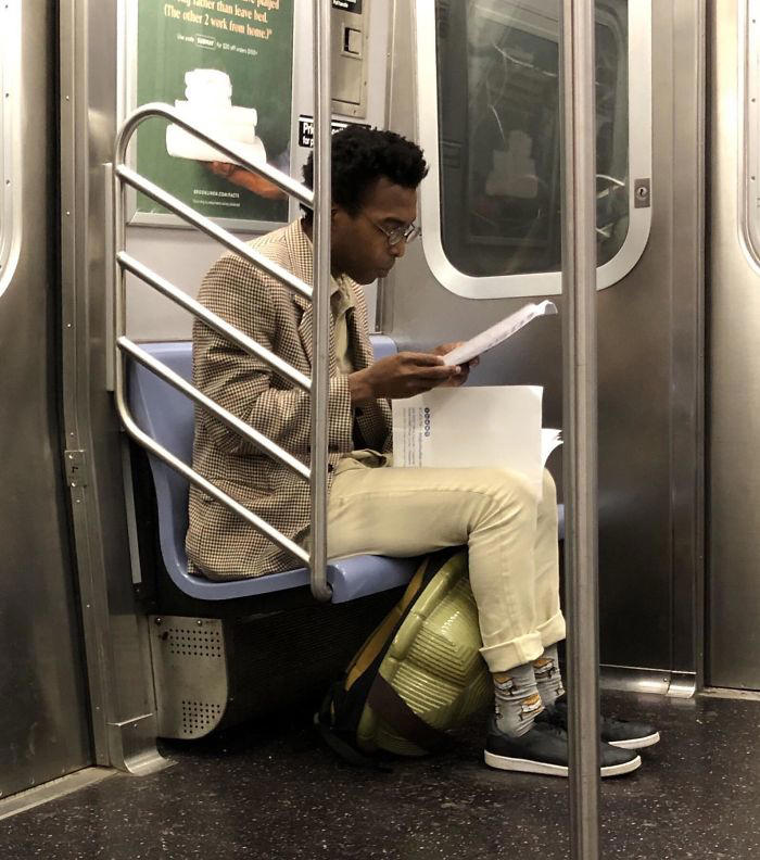 41 Funny and Strange Things Spotted on the Subway