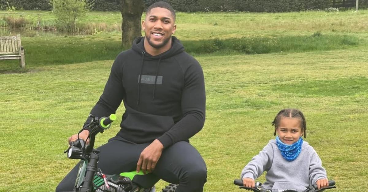 Anthony Joshua doesn't want his son to follow in his footsteps as a boxer