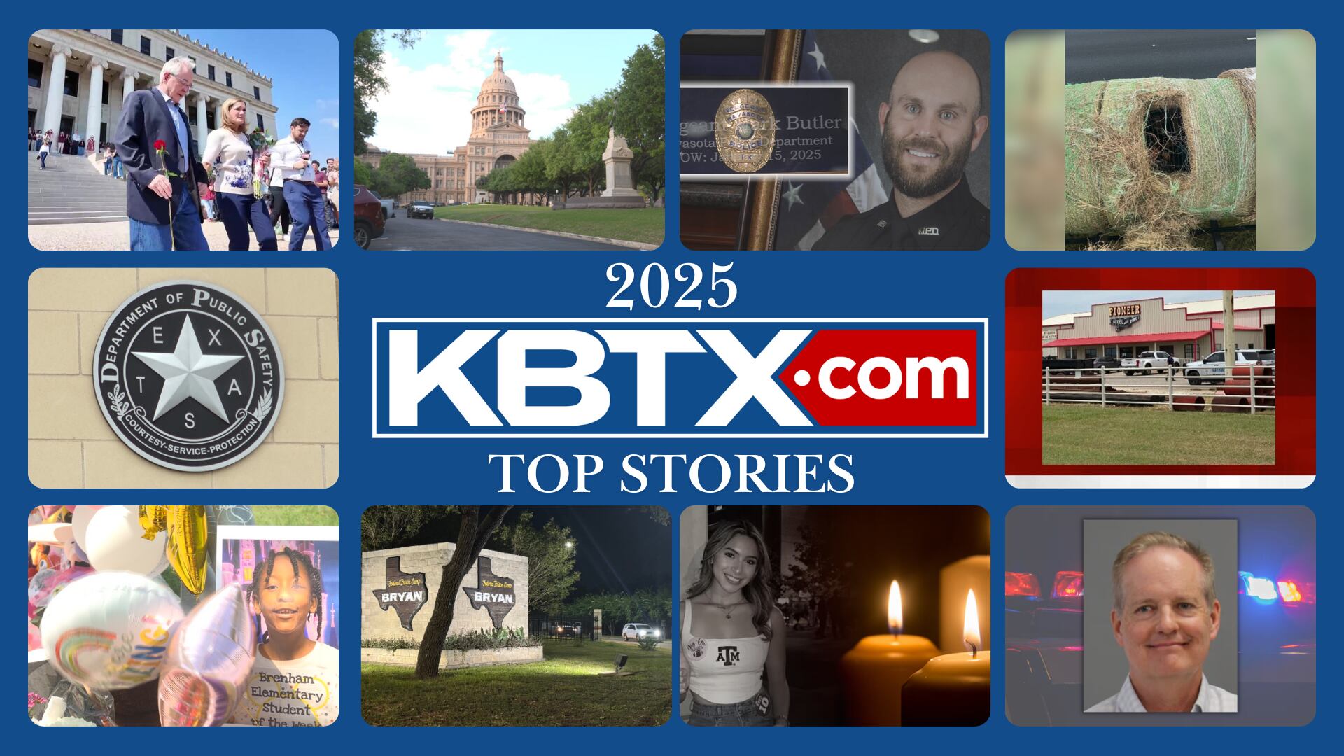 The most read stories on KBTX.com in 2025