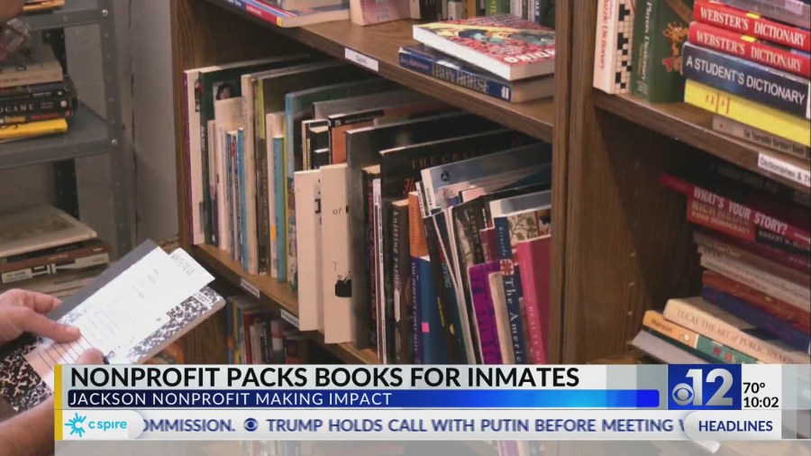 Volunteers aid Mississippi nonprofit in sending books to inmates