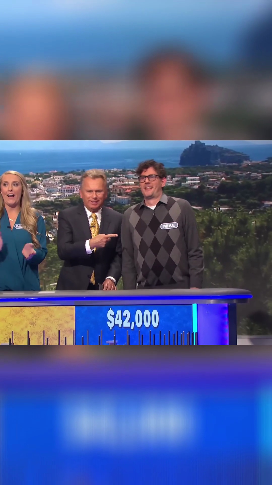 Mike crushes the final spin round on Wheel of Fortune