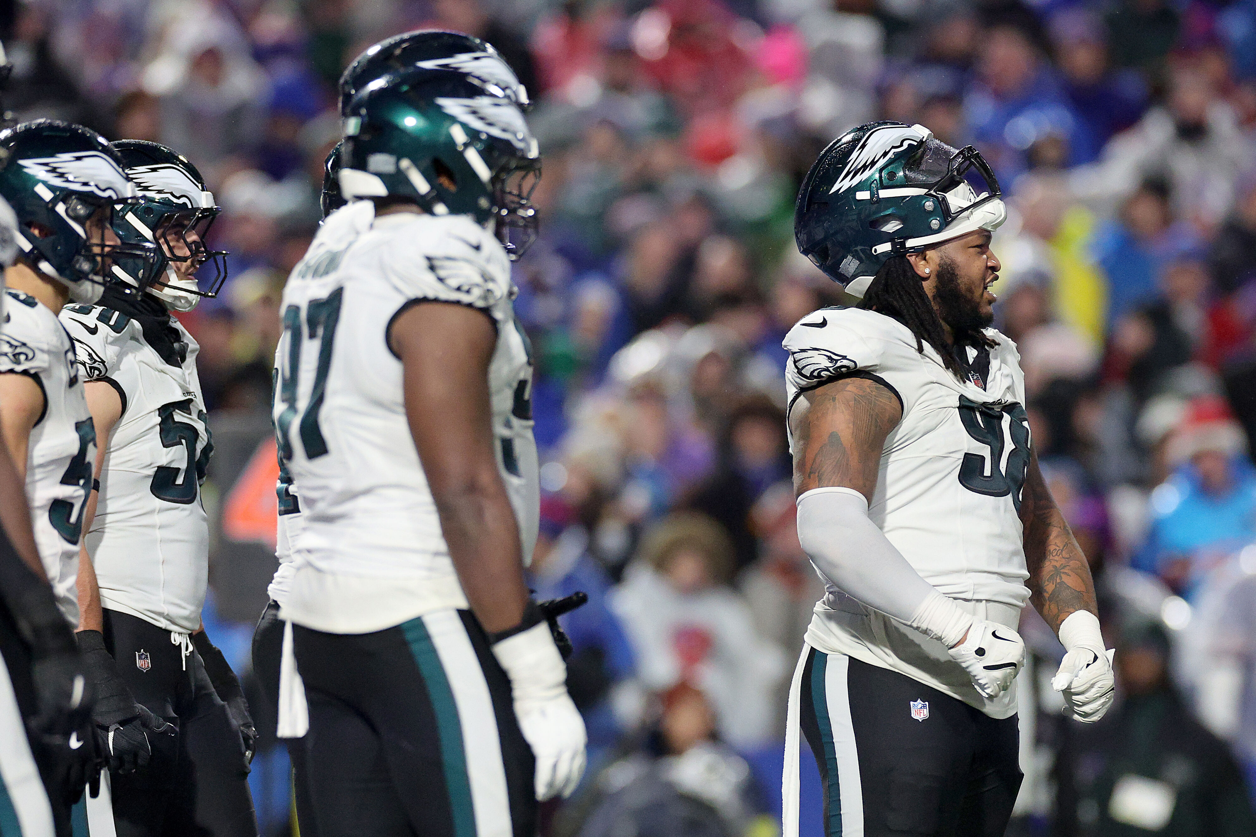 How the Eagles’ 'sturdy' defense weathered the storm in Buffalo to ...