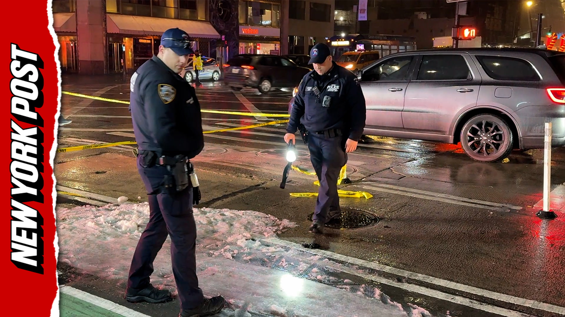 Police at the scene where a 27-year-old man allegedly shot himself in ...