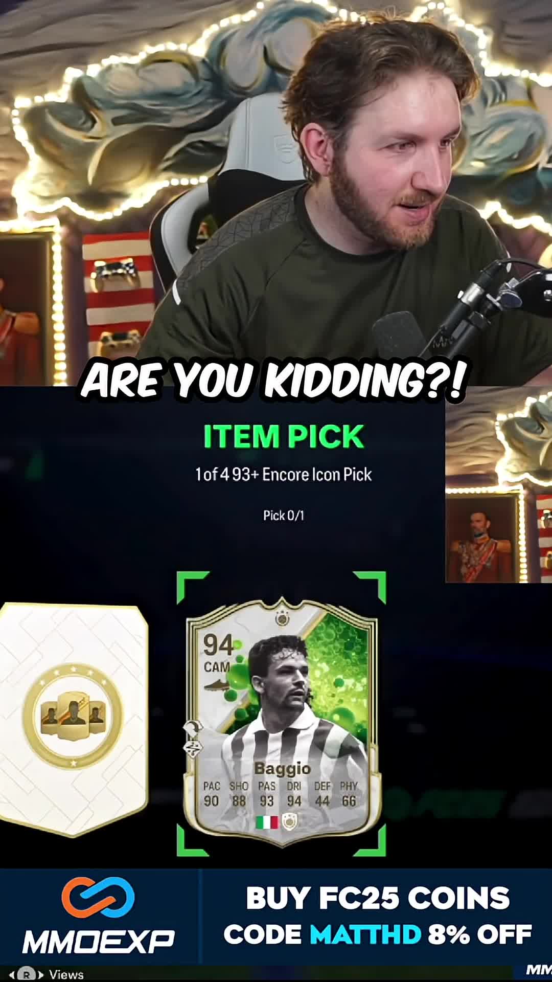 I opened the 93+ icon player pick!