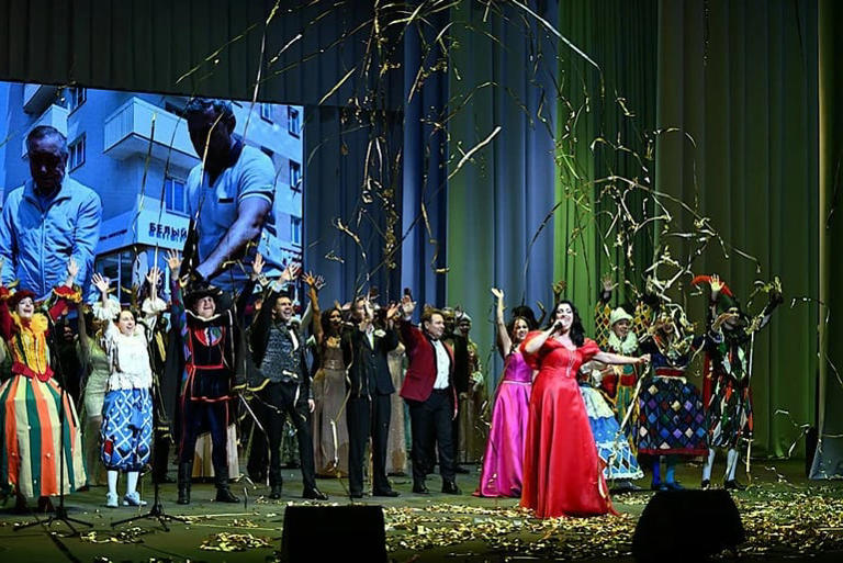 Russians reopen Mariupol drama theatre they destroyed with songs and ...