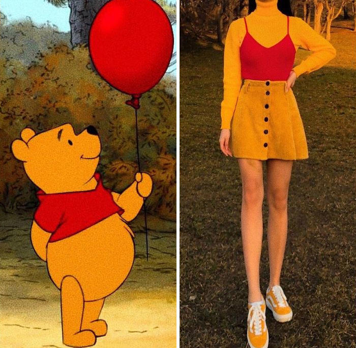 23-year-old Hungarian girl recreates famous pop character outfits, and ...