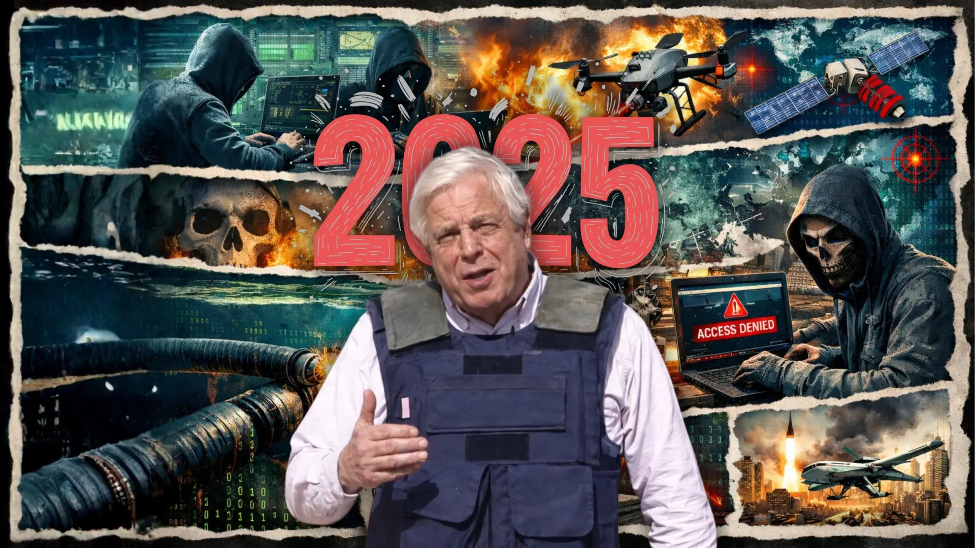 Este legendario corresponsal de guerra advierte: cables submarinos ...