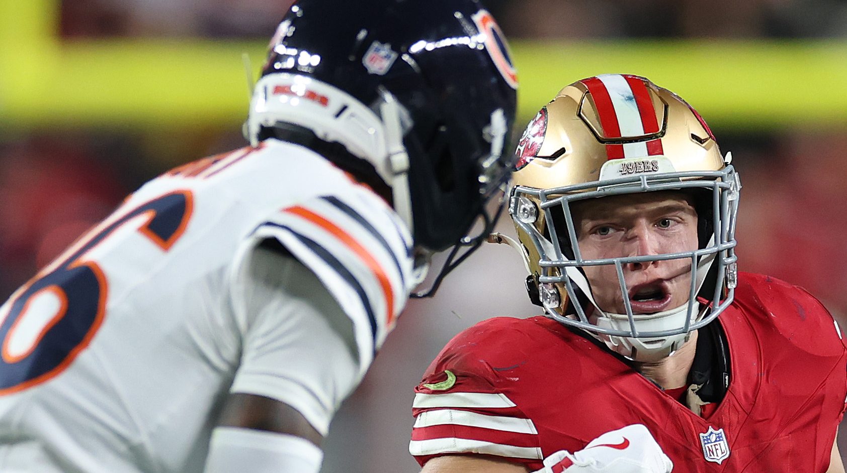 49ers get historic Christian McCaffrey milestone after Bears thriller