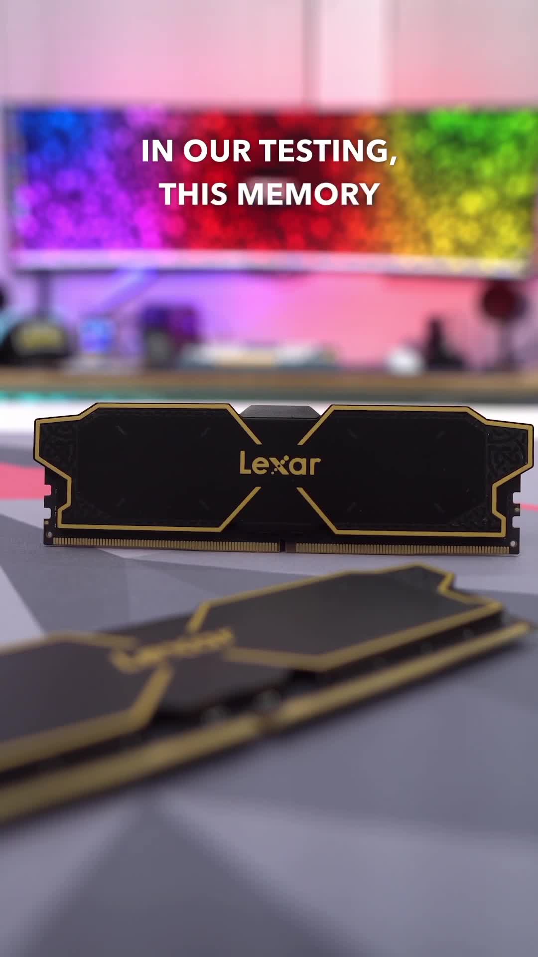 Lexar THOR OC DDR5 memory!