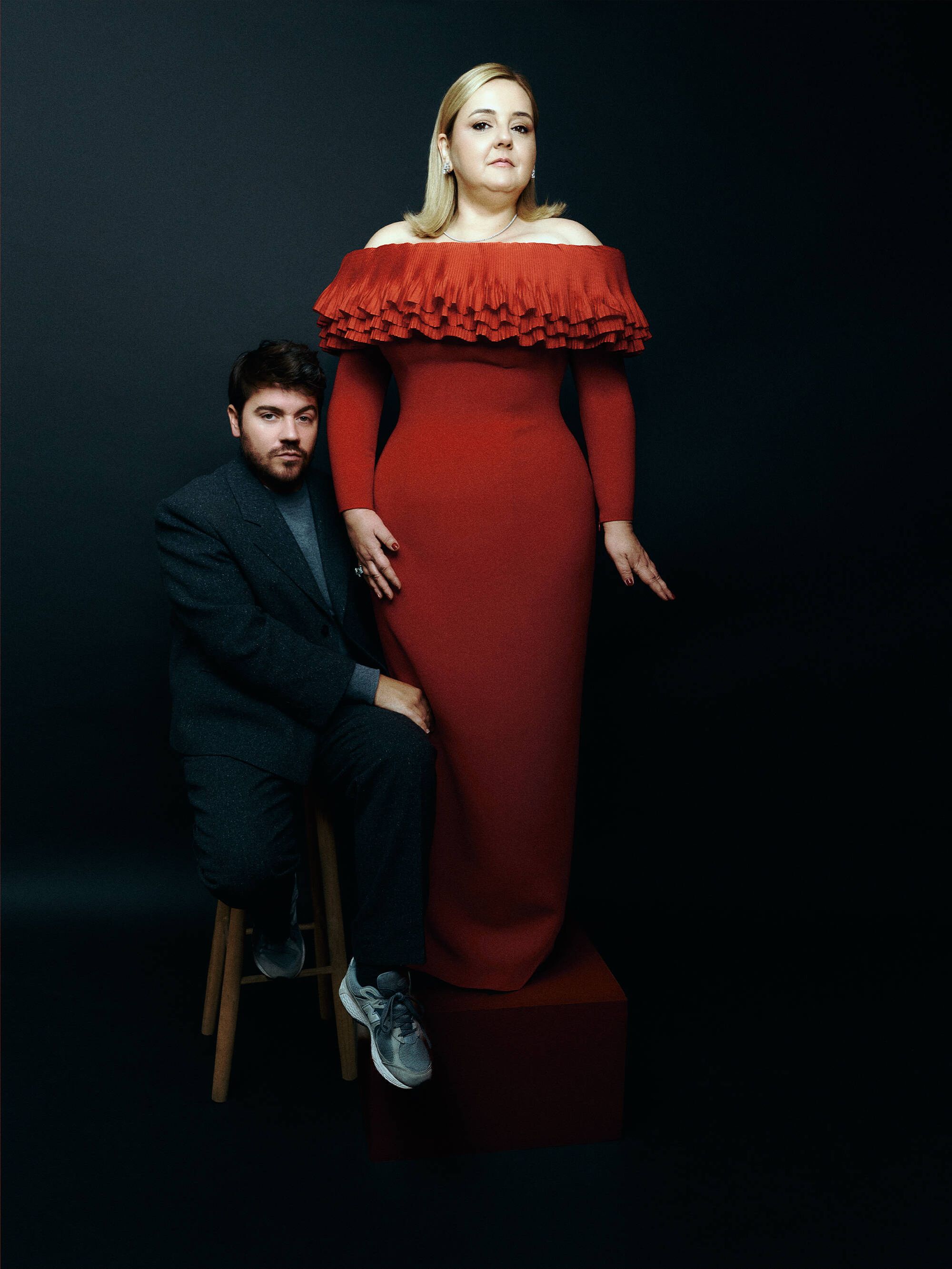 Pilar Vidal y la historia de su vestido de Redondo Brand para dar las ...