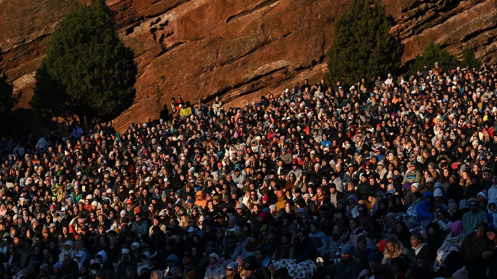 Colorado's Red Rocks Amphitheatre best-attended amphitheater and second ...