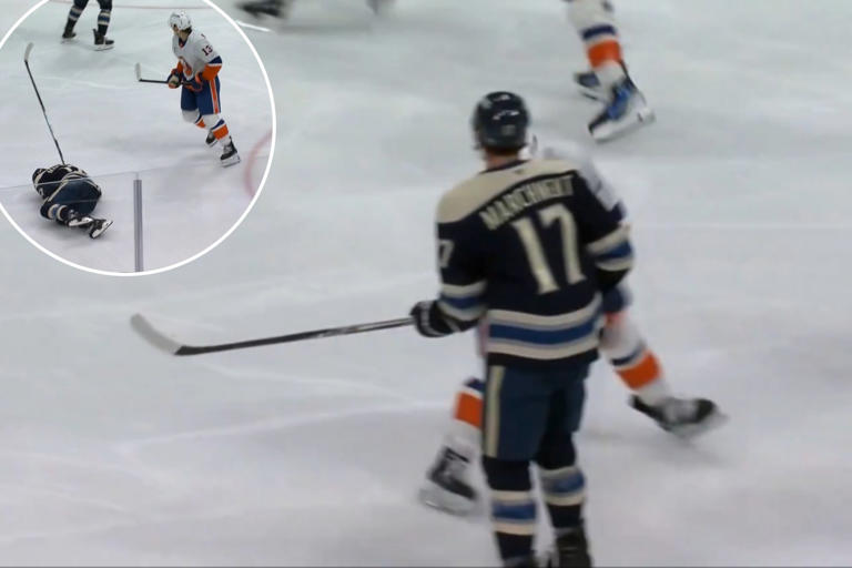 Islanders’ Mathew Barzal escapes with just a fine after his stick ...