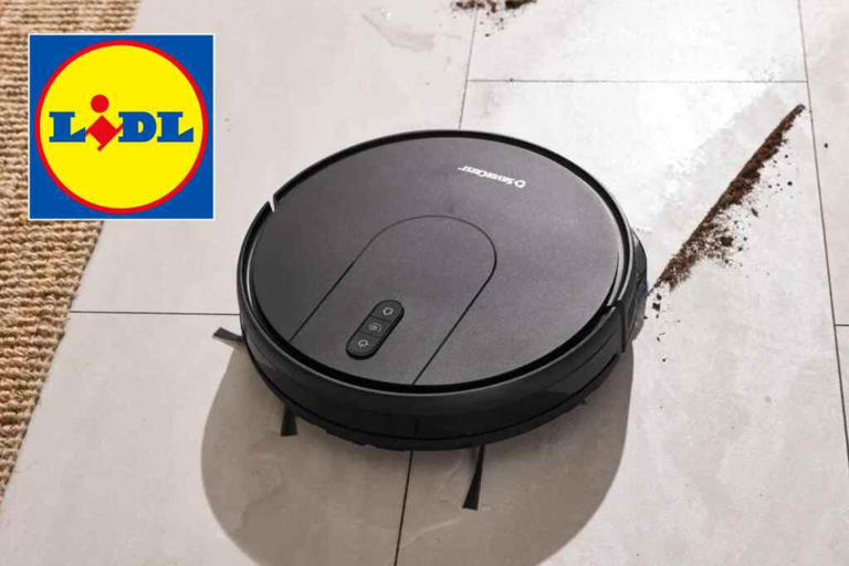 Da oggi alla Lidl trovi il robot aspirapolvere e lavapavimenti in ...