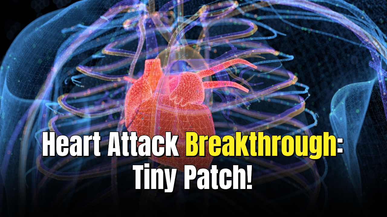 Tiny microneedle patch shows promise fighting heart attacks