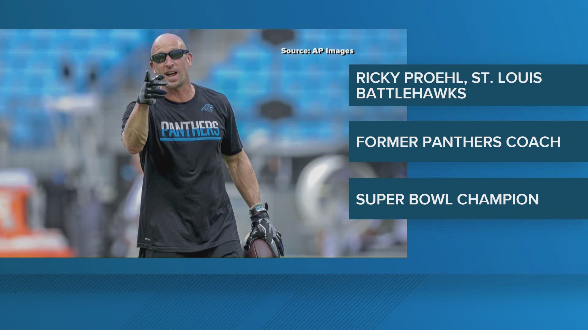 Ricky Proehl named new head coach of UFL's St. Louis Battlehawks