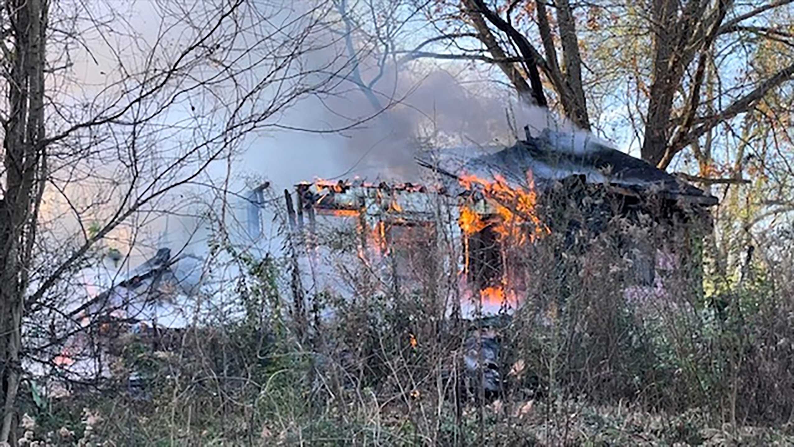 Two people trapped in Jackson house fire die